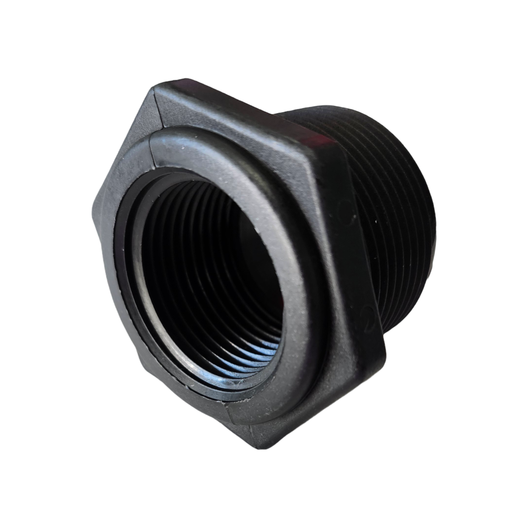 Banjo Poly Pipe Reducer Bushing 1-1/4" MPT X 1" FPT - RB125-100 ...