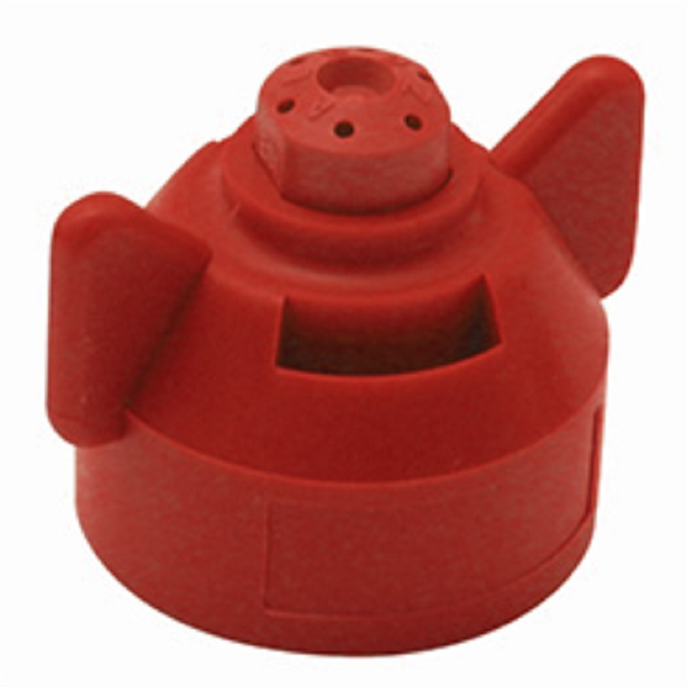 Hypro ESI Six Stream Ceramic Spray Nozzle, Red, 0.4 GPM @ 40 PSI - FC ...