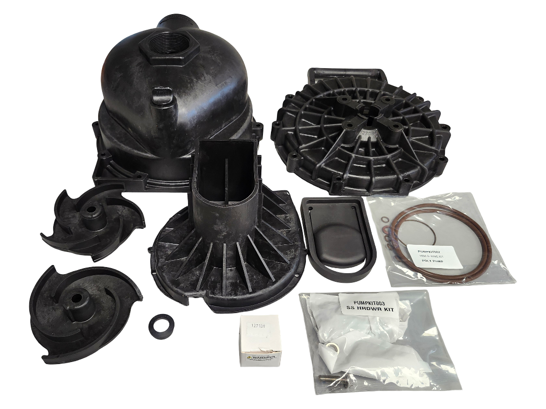Banjo 2 Inch Poly Pump Kit with 2 Impellers and Viton Seals - 200PO-V ...