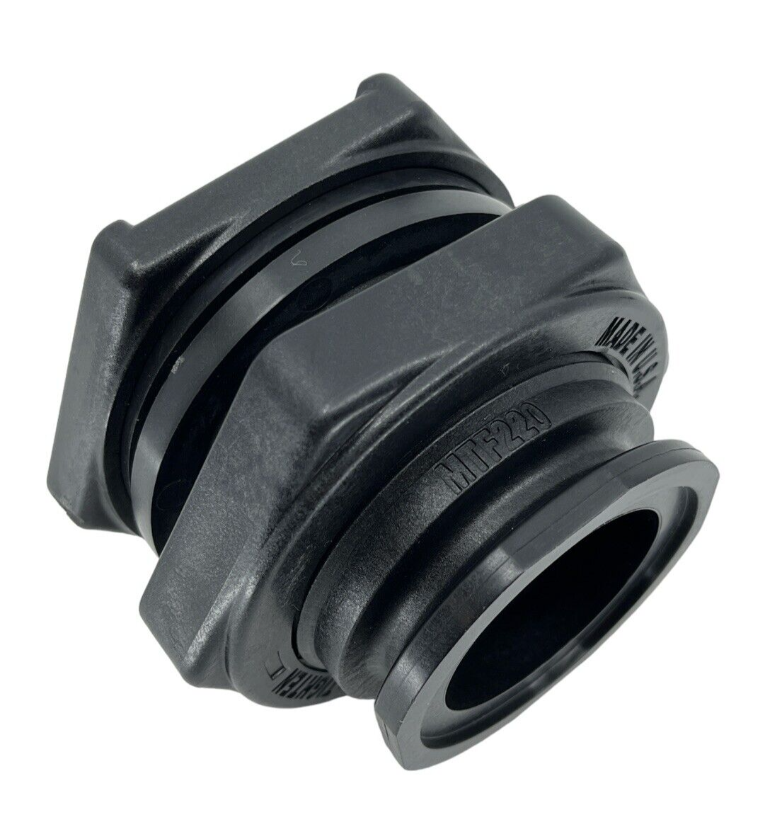 TerreMax Manifold Bulkhead Poly Fitting 2" FP Flange X 2" Female NPT ...