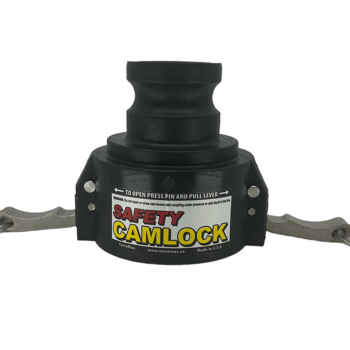 Green Leaf Poly Safety Camlock 3″ Female Coupler x 2″ Male Adapter - S ...