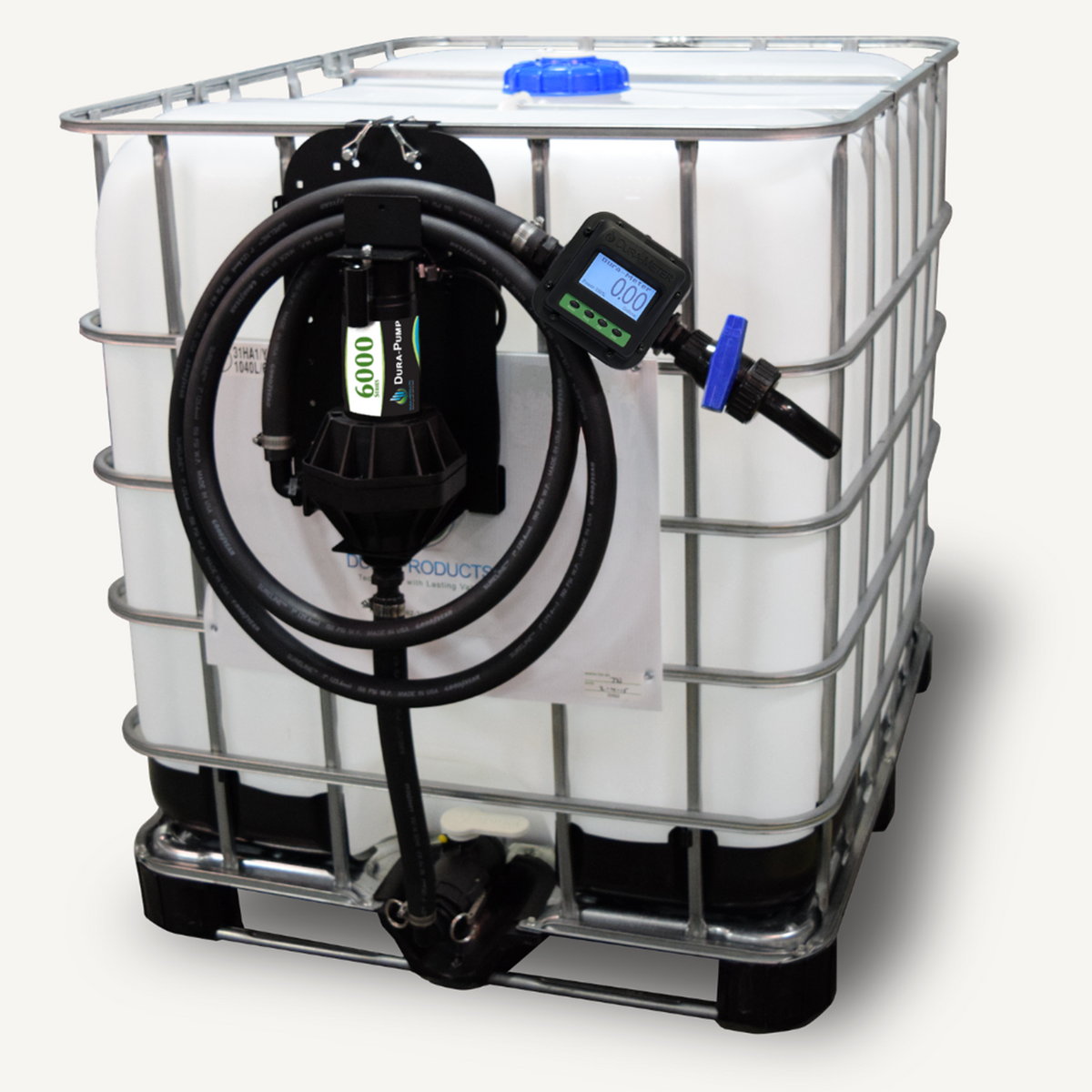 Dura Products Easy Caddy 6000 Series Chemical Transfer Pump With Meter ...