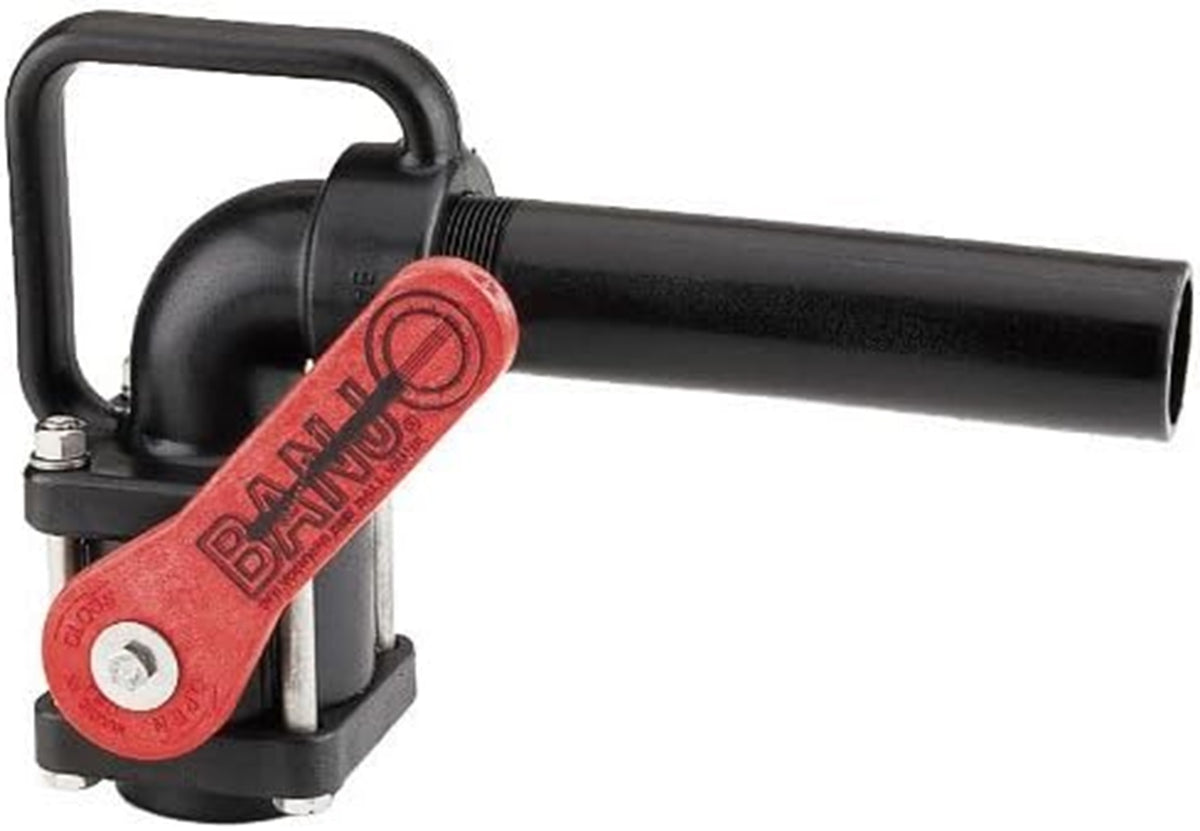 Banjo 2 Inch Polypropylene Standard Port Ball Valve With 90° Elbow - V ...