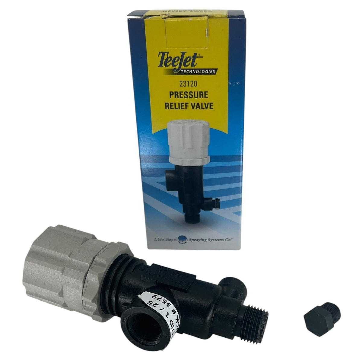 TeeJet Manual Pressure Relief Regulating Valve Max 150 PSI - 23120A-3 ...
